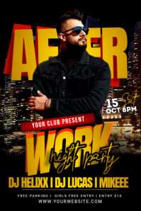 After Work Party Template | PosterMyWall