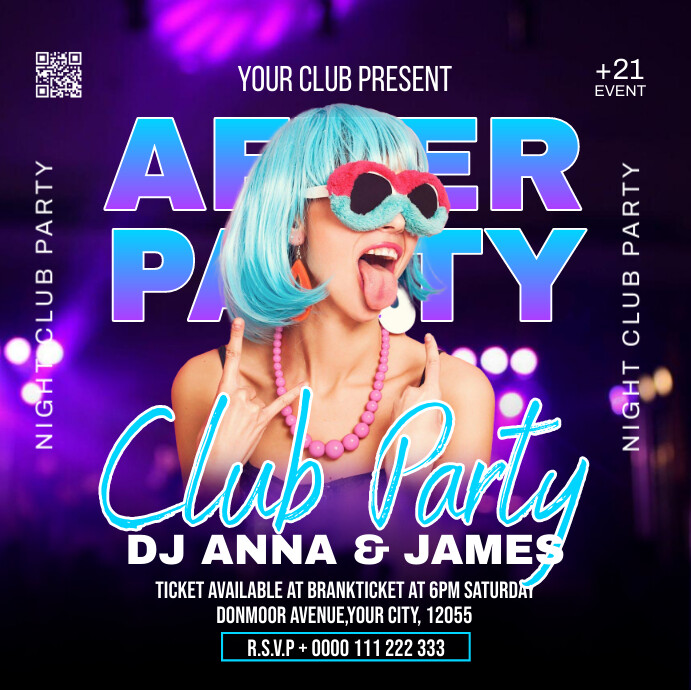 After Party Ads Template | PosterMyWall