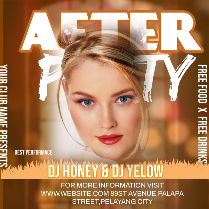 After Party Ads Template | PosterMyWall