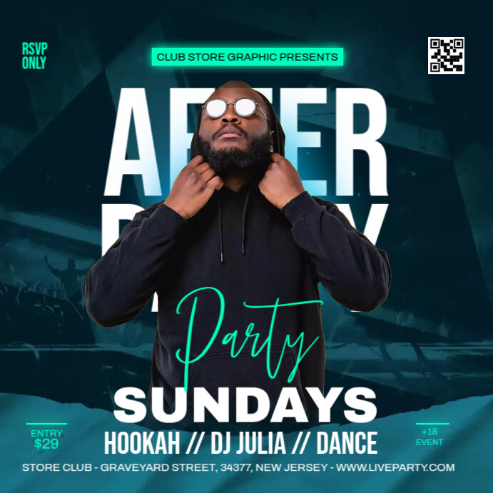 After Party Ads Template | PosterMyWall