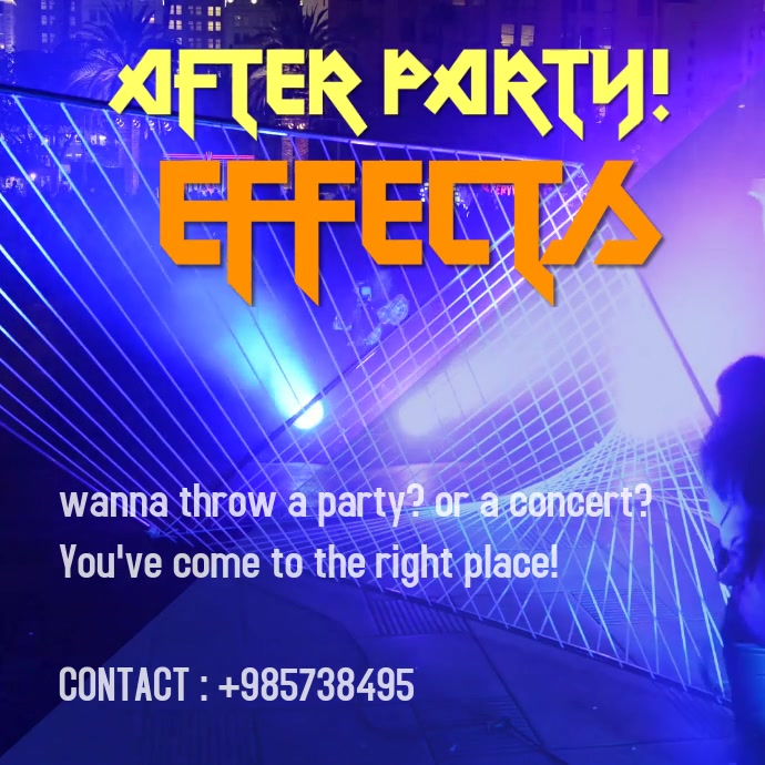 after party Template | PosterMyWall