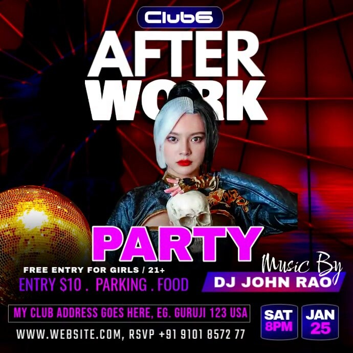 after party Template | PosterMyWall