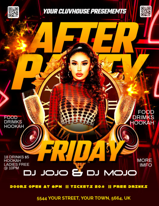 AFTER PARTY Template | PosterMyWall