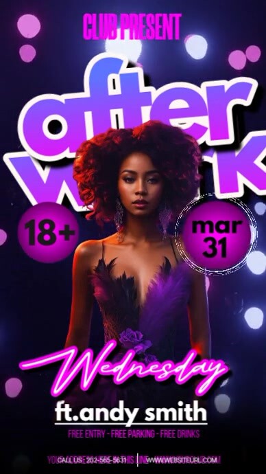 After Party Flyer Template | PosterMyWall