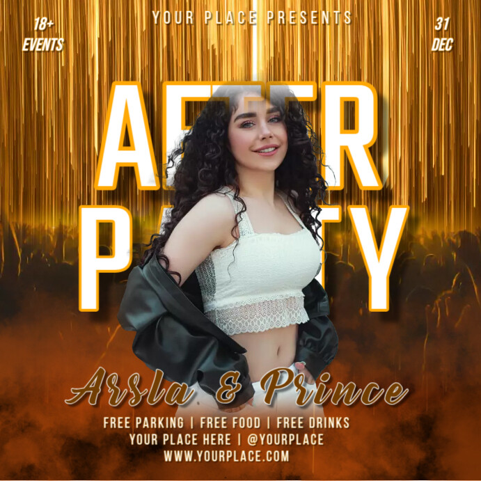 After Party Template | PosterMyWall