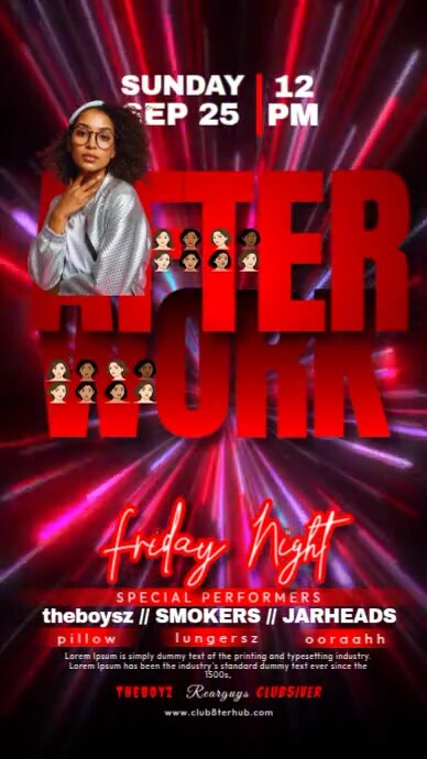 After Party Video Template | PosterMyWall