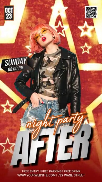 After Party Video Template | PosterMyWall
