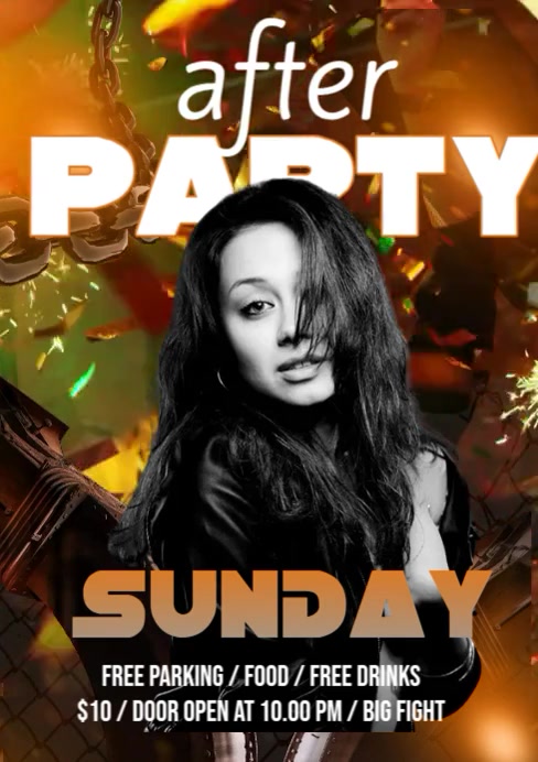 After Party Video Template | PosterMyWall