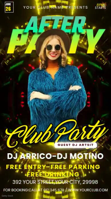 Copy of After Party Video | PosterMyWall