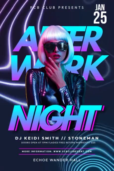 After Party Video Template | PosterMyWall