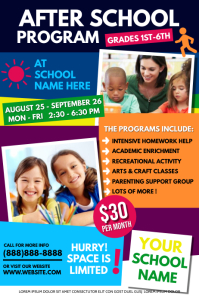 Homework Flyer Template | PosterMyWall