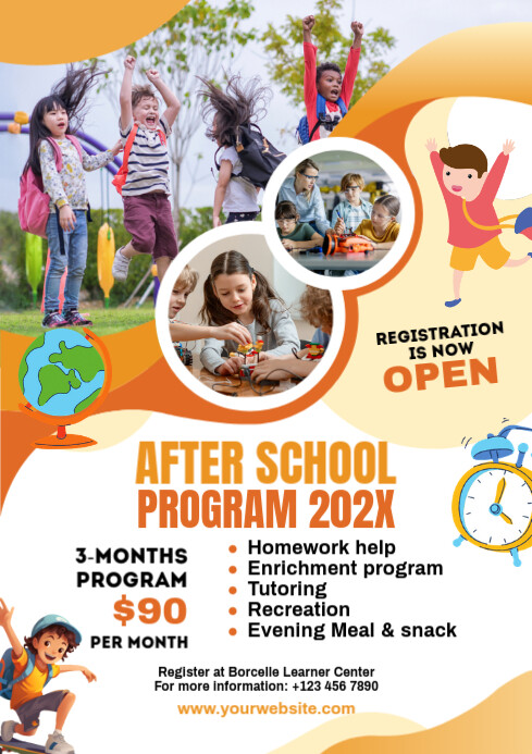 After School Program Flyer Template | PosterMyWall