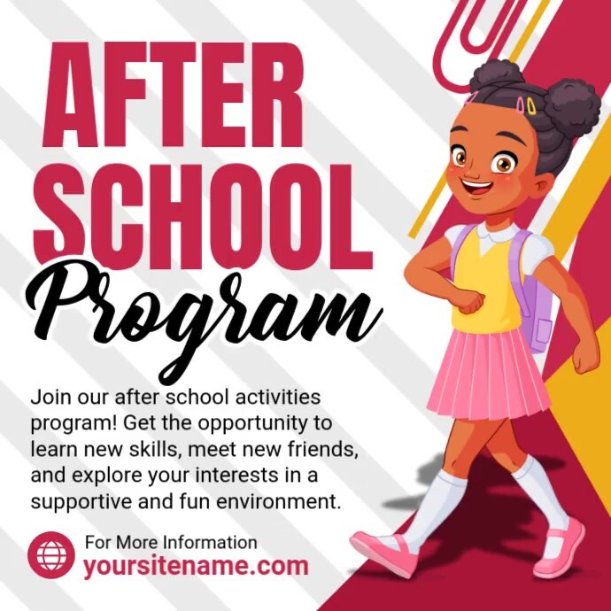 Copy of After School Program Poster | PosterMyWall