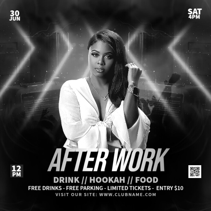 After Work Ads Template | PosterMyWall