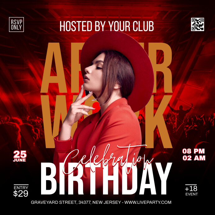 After Work Ads Template | PosterMyWall