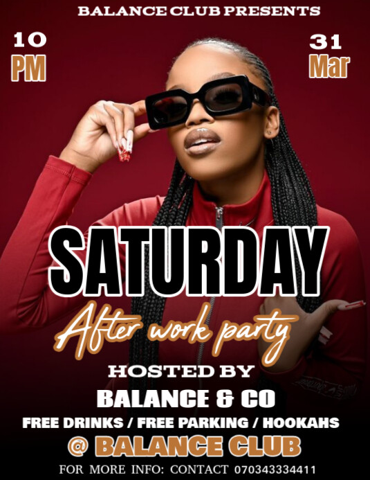 Copy of After work bar party | PosterMyWall