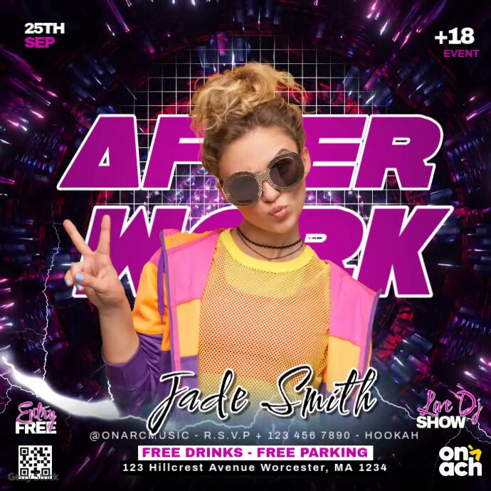 Copy of After Work Club Party | PosterMyWall