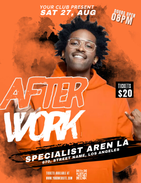 Plantilla de After Work Club Party | PosterMyWall