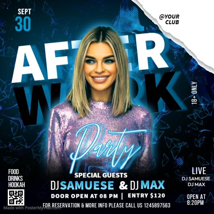 Copia de After Work | PosterMyWall