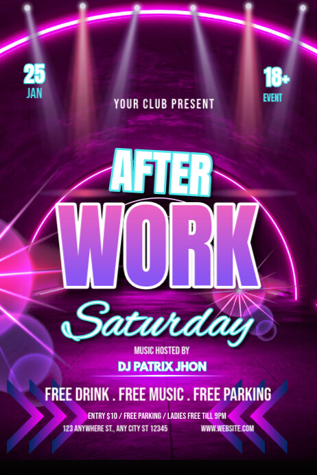 after work Template | PosterMyWall