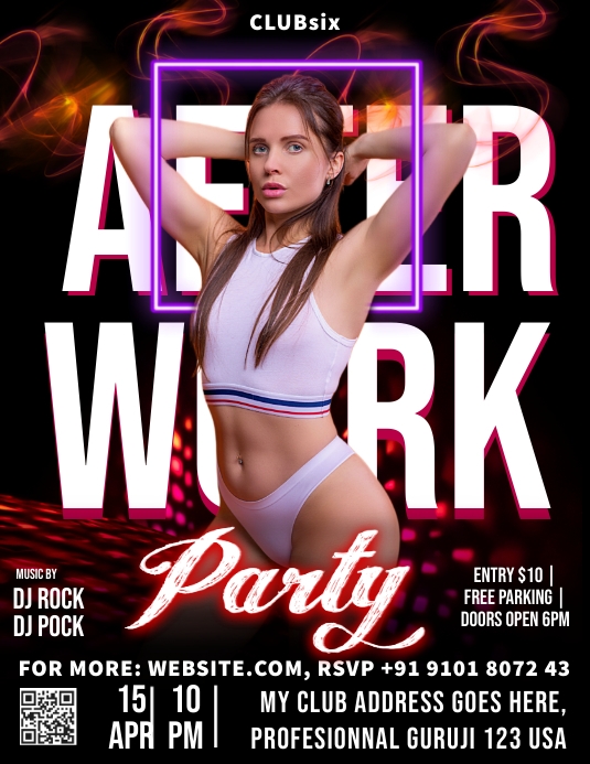 Copy of after work | PosterMyWall