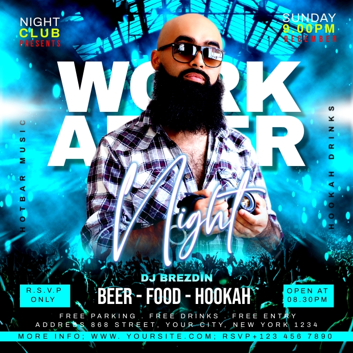 Copy of AFTER WORK | PosterMyWall