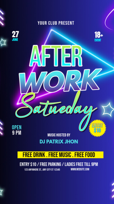 After work Template | PosterMyWall