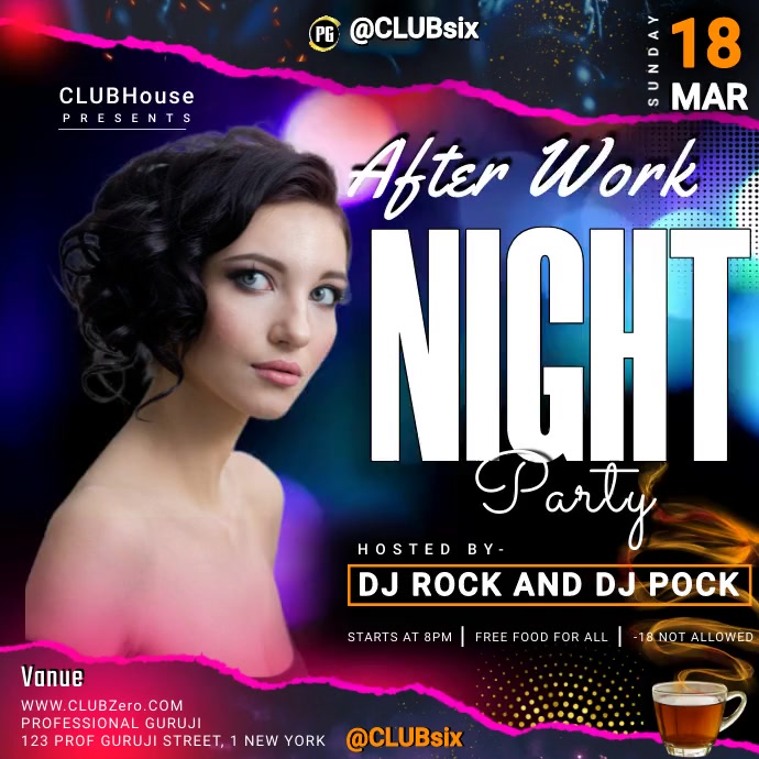 Copy of after work | PosterMyWall