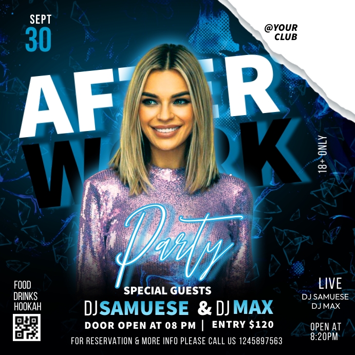 After Work Template | PosterMyWall
