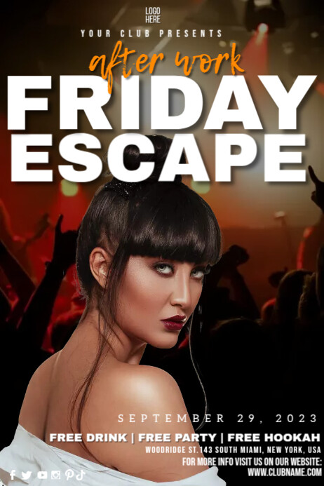 Plantilla de After Work | PosterMyWall