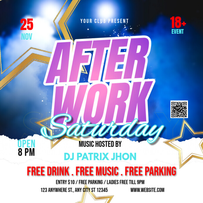 after work Template | PosterMyWall