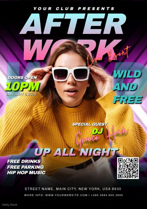 After Work Template | PosterMyWall