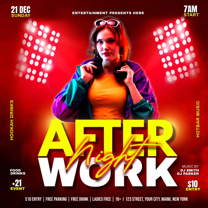 Copy of AFTER WORK | PosterMyWall