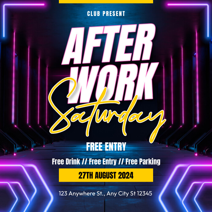 after work Template | PosterMyWall