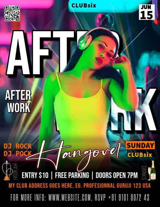 Copy of after work | PosterMyWall