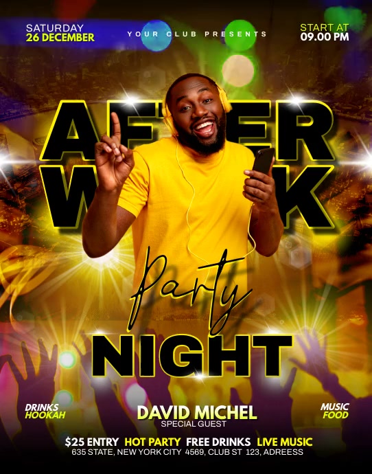 Copy of AFTER WORK | PosterMyWall