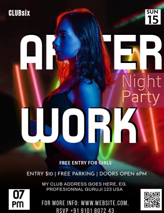 After Work Template | PosterMyWall