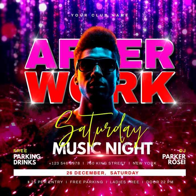 Copy of AFTER WORK | PosterMyWall