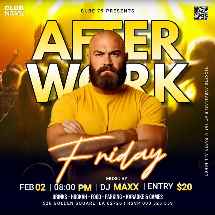 Copy of After work friday | PosterMyWall