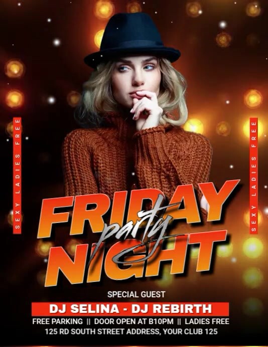 After Work Friday Night Template | PosterMyWall