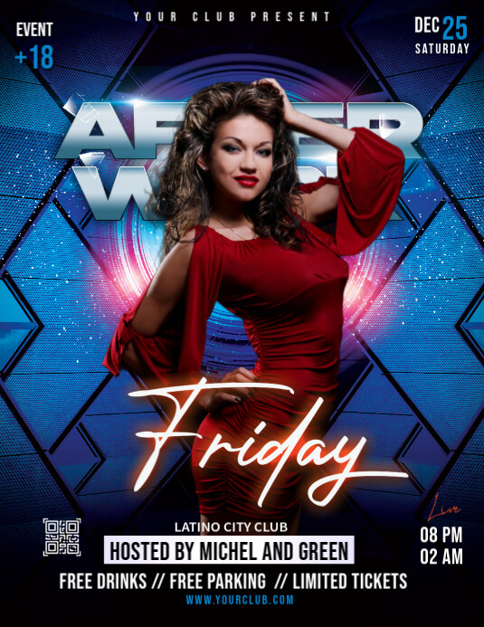 after work friday party Template | PosterMyWall