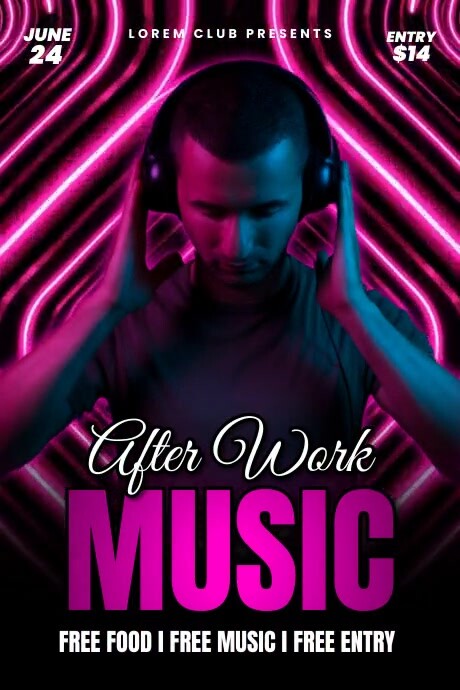 Copy of After Work Music Party | PosterMyWall