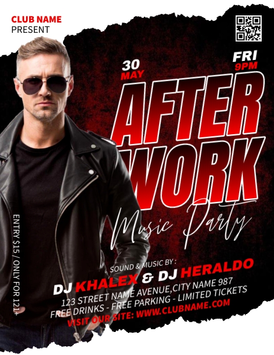 Copy of After Work Music Party | PosterMyWall
