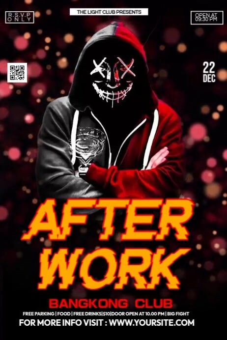 After Work Night Club Modelo | PosterMyWall
