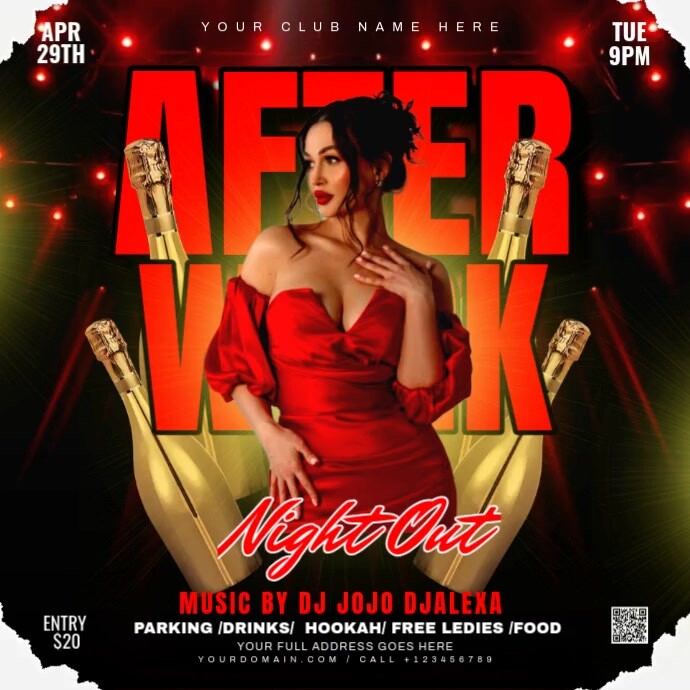 Copy of After work night out | PosterMyWall