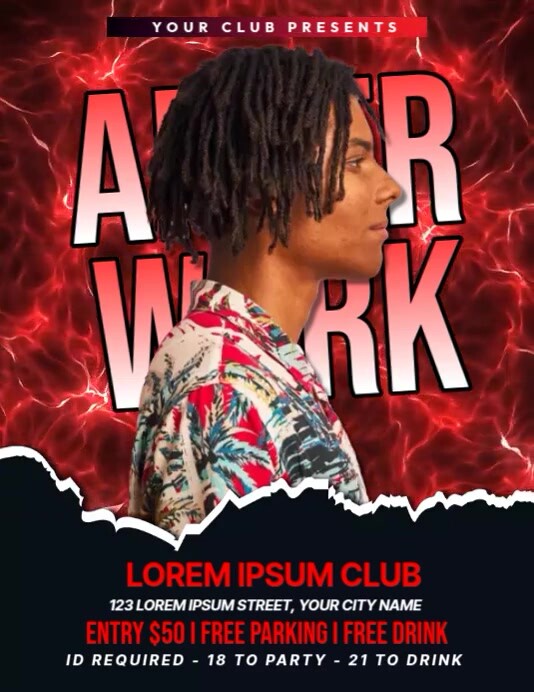 After Work Night Party Template | PosterMyWall
