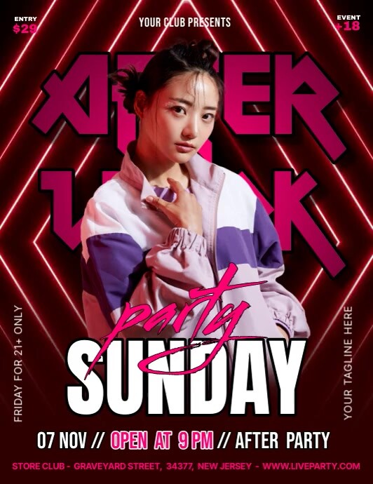 After Work Night Party Template | PosterMyWall