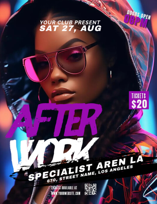 Copy of After Work Night Party | PosterMyWall