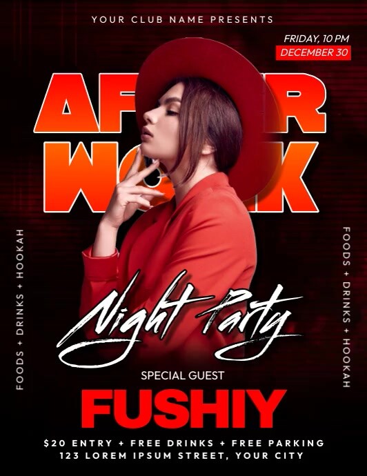Copy of After Work Night Party | PosterMyWall