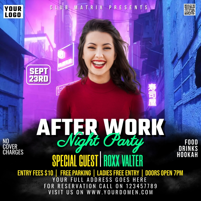 After work night party Template | PosterMyWall